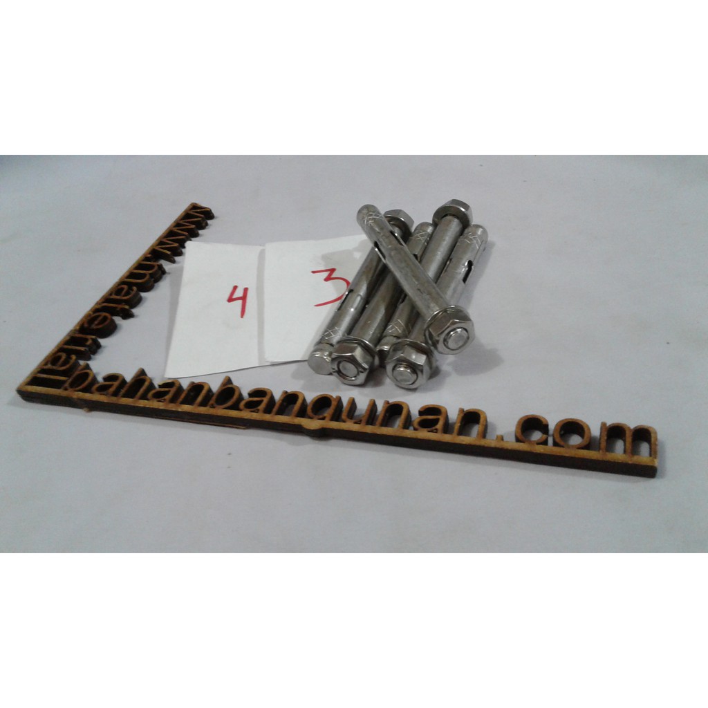 Jual dyna bolt stainless steel 3740 m10 x 100 baut beton c type ...