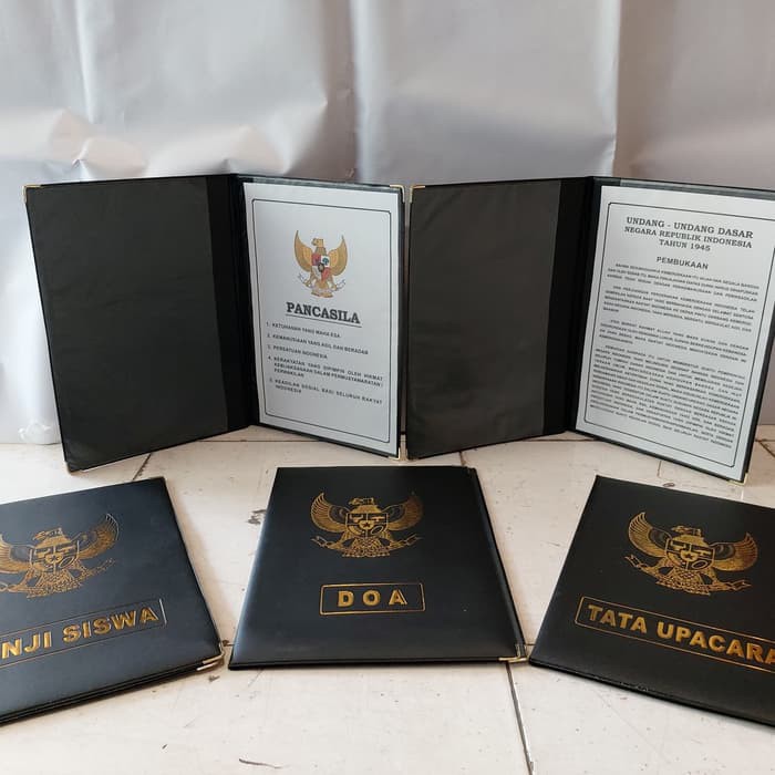 Jual Perlengkapan map Upacara tanpa Slempang isi 5pc | Shopee Indonesia