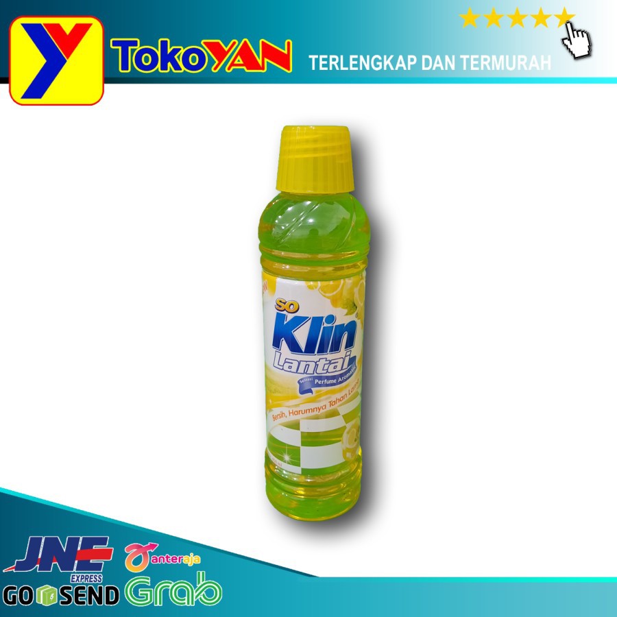 Jual So Klin Lantai Citrus Lemon Botol 450 ml | Shopee Indonesia