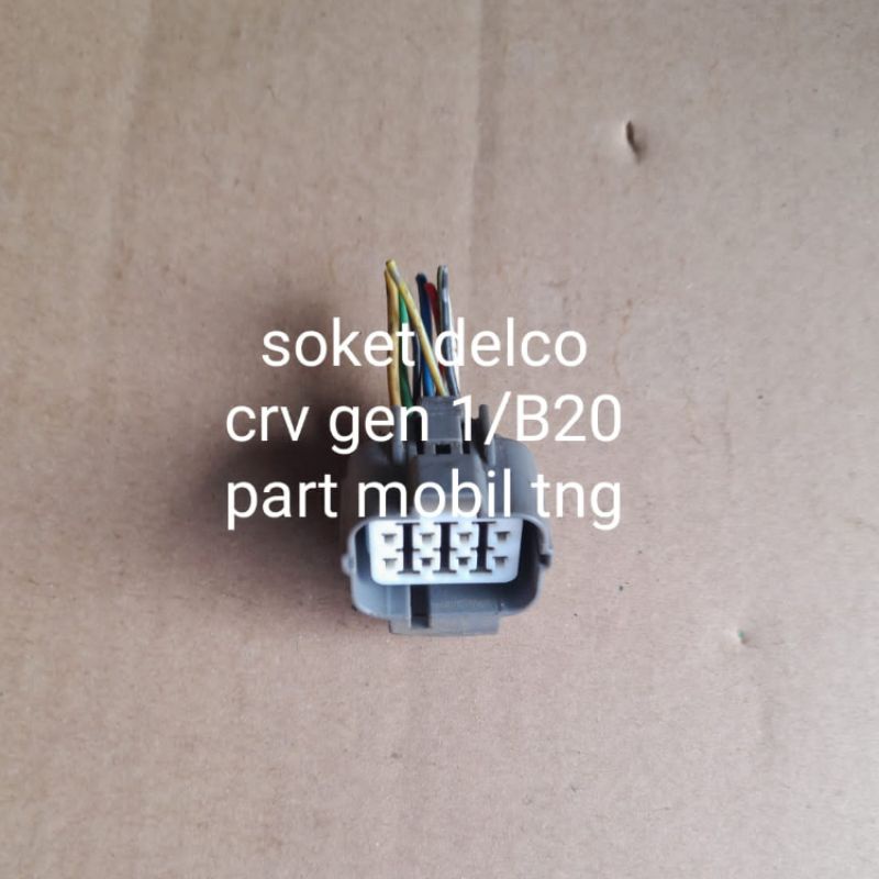Jual Soket Socket Delco Honda Crv Gen 1 Pin Cewe | Shopee Indonesia