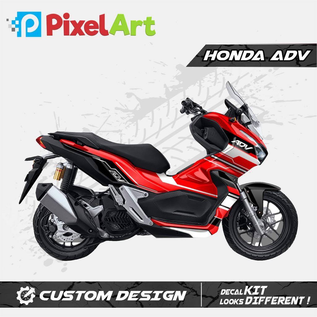 Jual STICKER DECAL MOTOR HONDA ADV HEXAGON FULL BODY PREMIUM QUALITY ...
