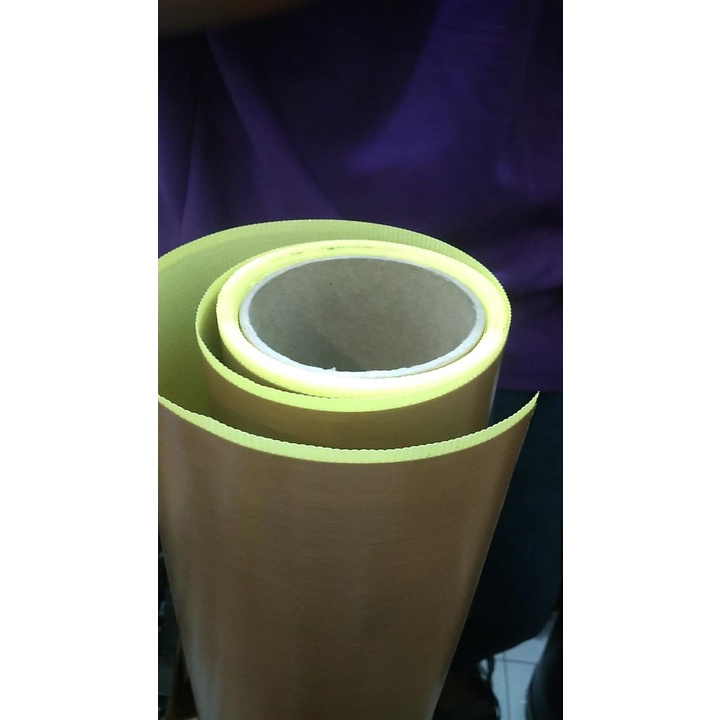 Jual Kertas Teflon 0.25mm x 100 x 100cm (ada lem / perekat) | Shopee ...