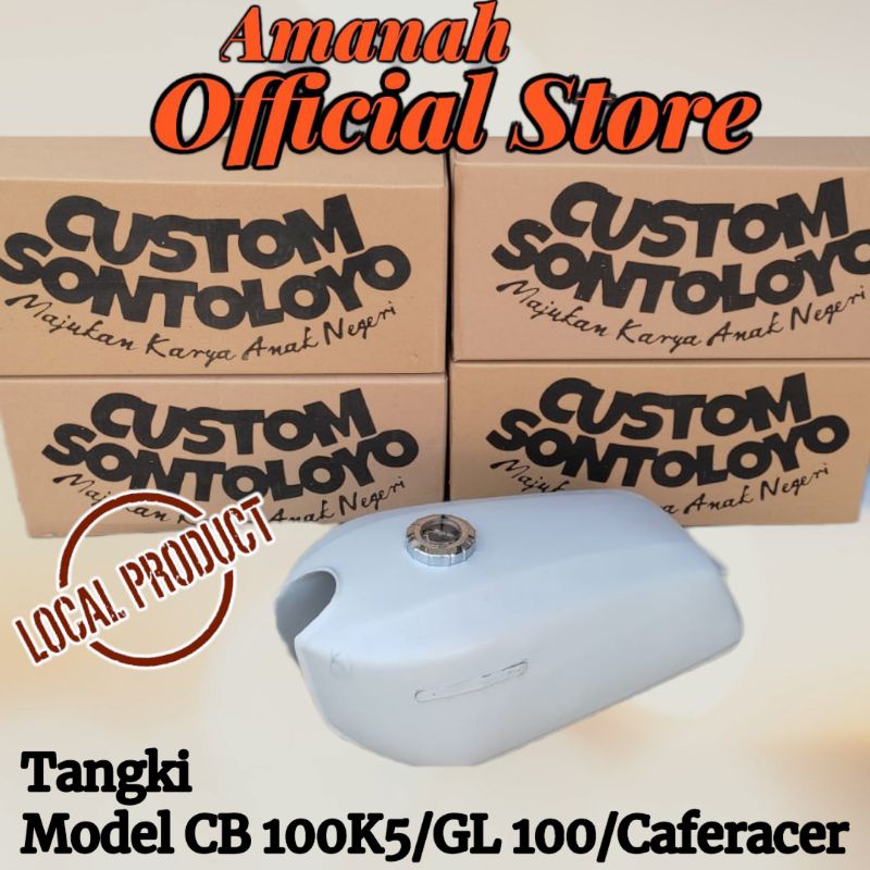Jual Tangki cb 100 K5 GL 100 gl 125 caferacer tutup harley | Shopee Indonesia