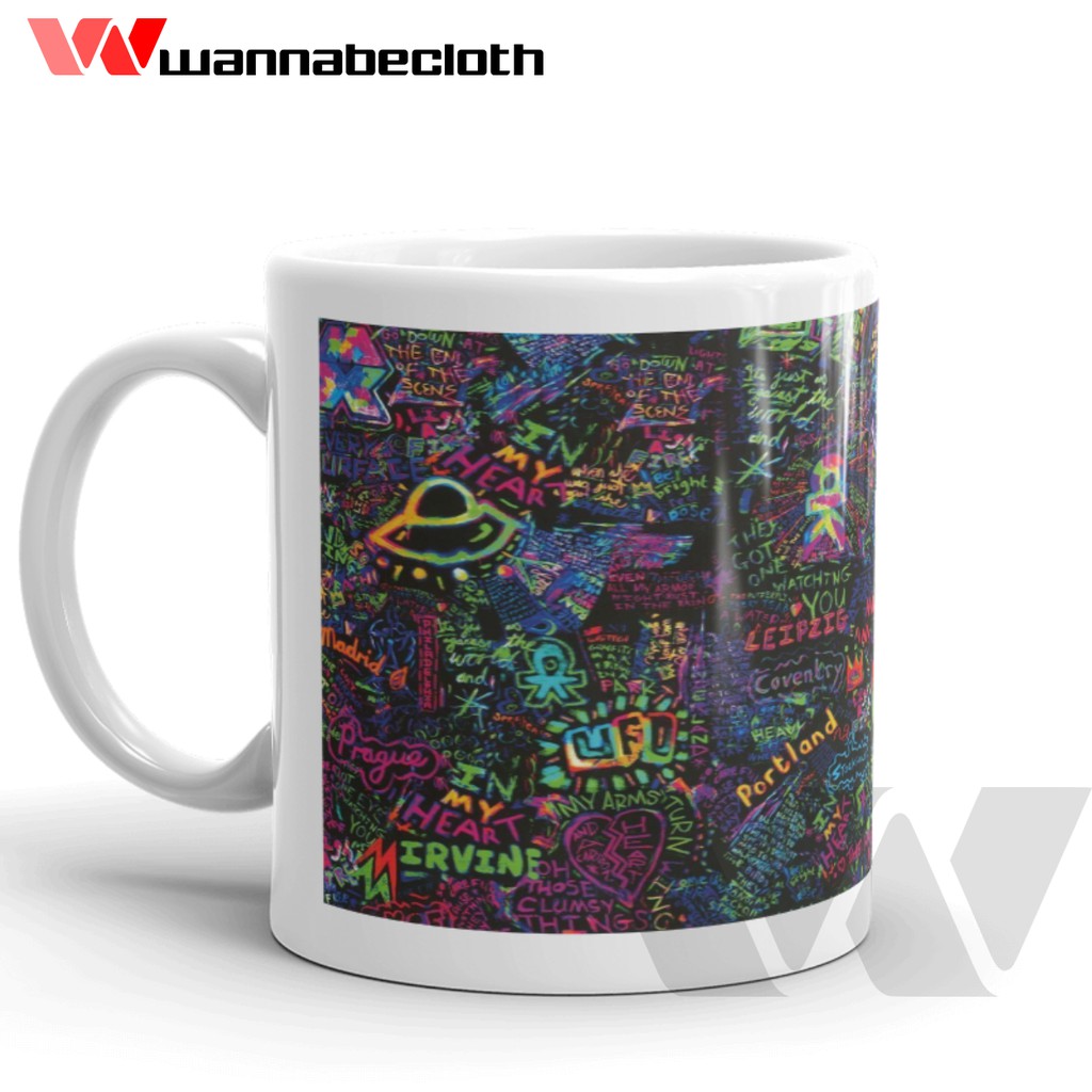 Jual Gelas Mug Keramik Souvenir Band Music Coldplay Worlds City Tour ...