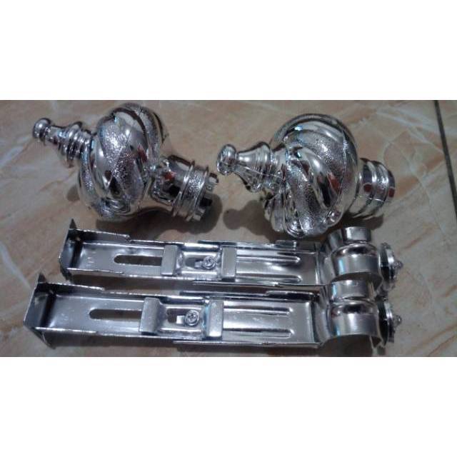 Jual Tutup Dan Kaki Handle Batang/Besi Rollet Gorden (Batang/Besi Soka ...