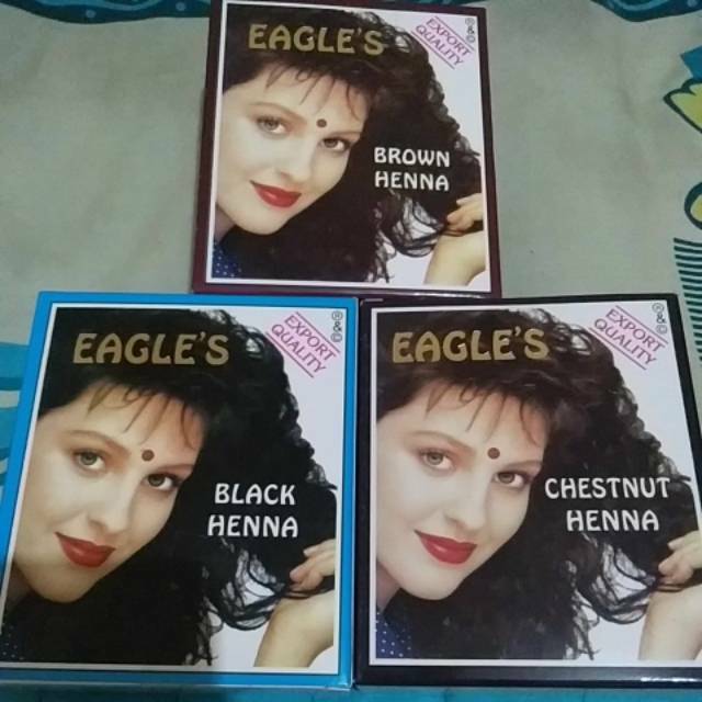 Jual EAGLES / HERBUL HENNA HARGA PER BOX | Shopee Indonesia