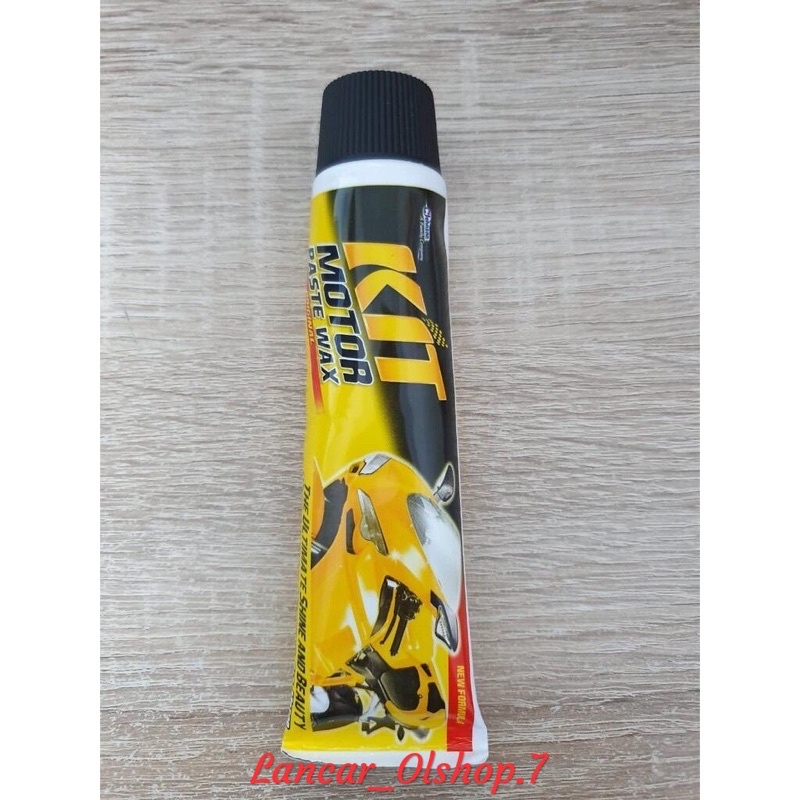 Jual KIT MOTOR PASTE WAX ORIGINAL KUNING 60gr POLES BODY | Shopee Indonesia