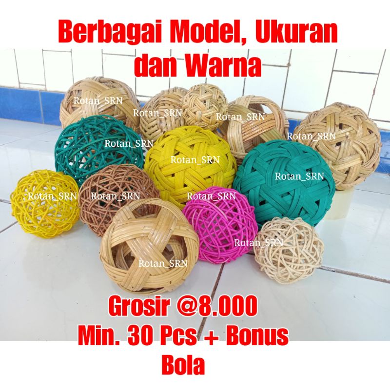 Jual Bola Takraw Rotan Berbagai Model | Shopee Indonesia