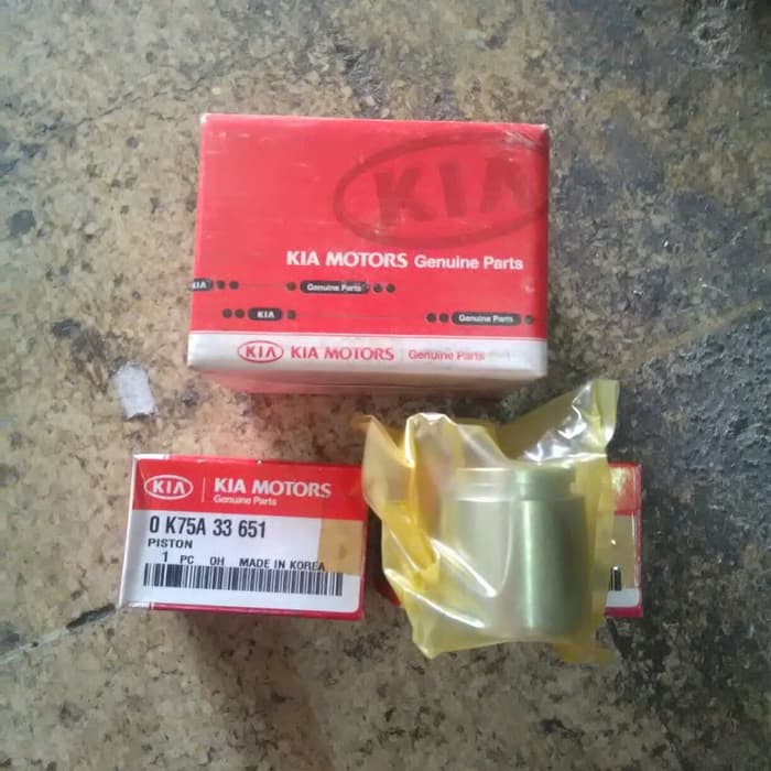 Jual Piston rem Original OEM KIA carnival double Piston | Shopee Indonesia