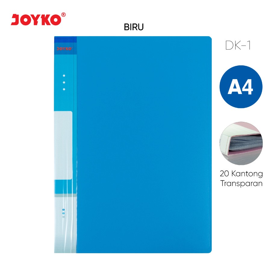 Jual Document Keeper Clear Holder Map File Dokumen Folder Joyko DK ...