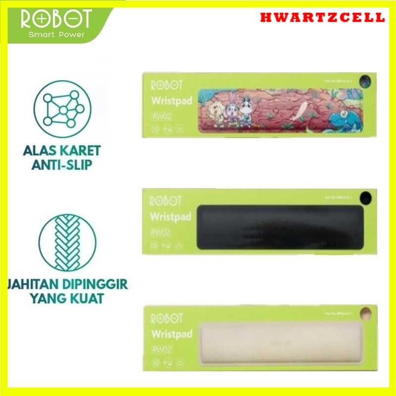 Jual Robot RW02 Keyboard Wrist Rest Pad Anti-Slip WristPad High Quality ...