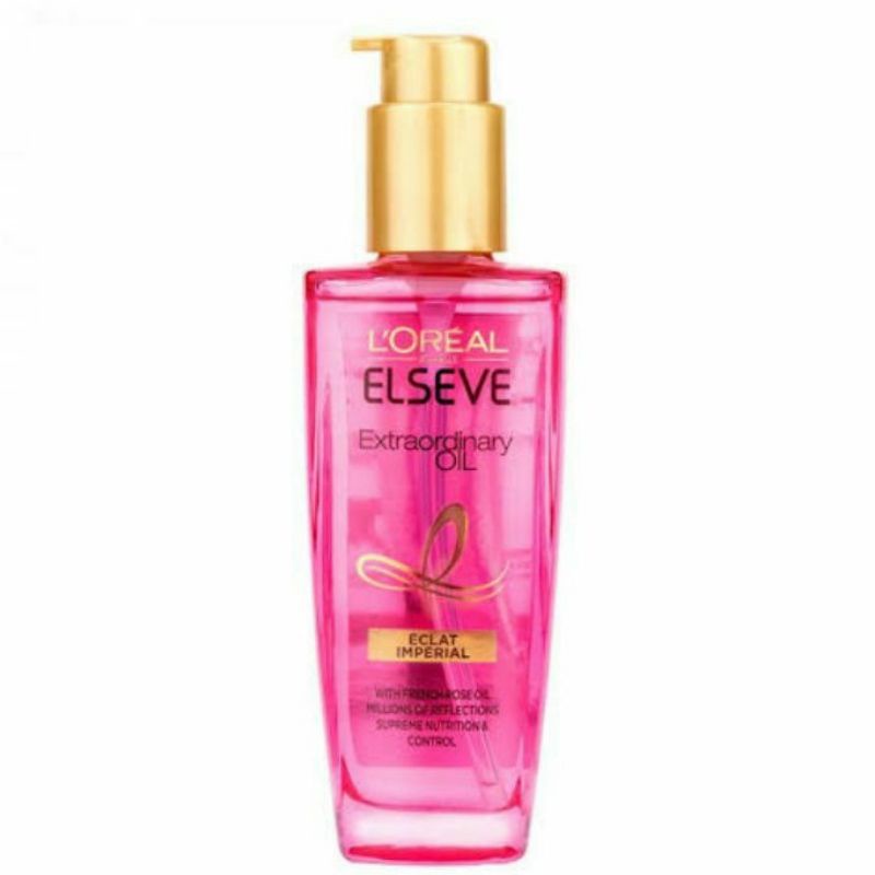 Jual LOREAL Elseve Extraordinary Oil Pink - 100 ml | Shopee Indonesia