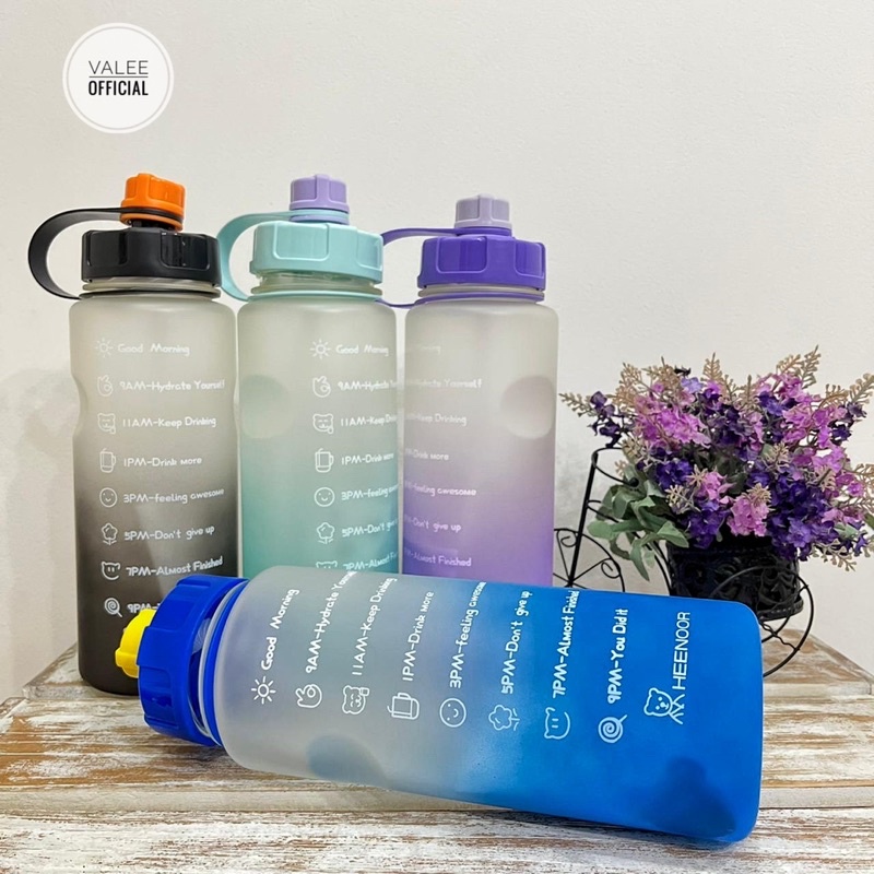 Jual BOTOL MINUM AIR MOTIVASI PENANDA WAKTU TIMER JUMBO ORIGINAL ANTI ...