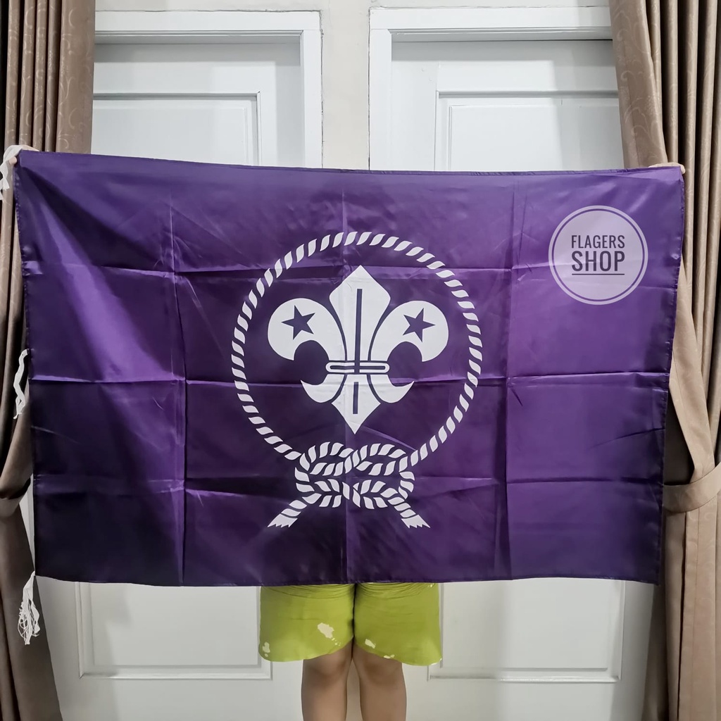Jual Bendera Pandu Dunia/Wosm Pramuka 90x135 cm | Shopee Indonesia