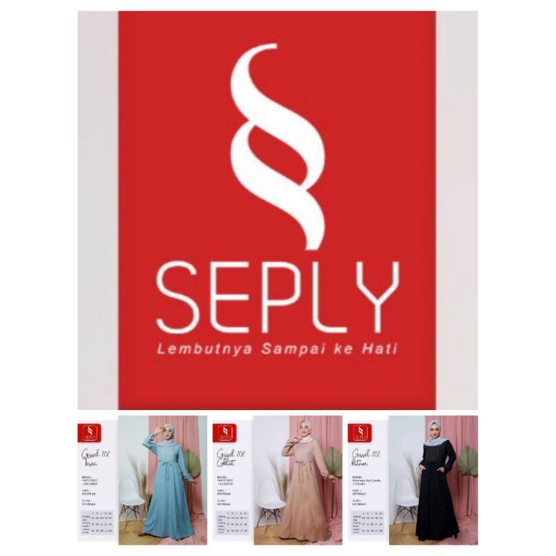 Jual SEPLY GISSEL 202 (COKLAT, HITAM, TOSCA) | Shopee Indonesia
