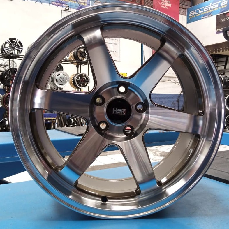 Jual Velg Mobil HSR TOKYO Ring 18 Velg Racing R18 TE37 Xpander HRV ...