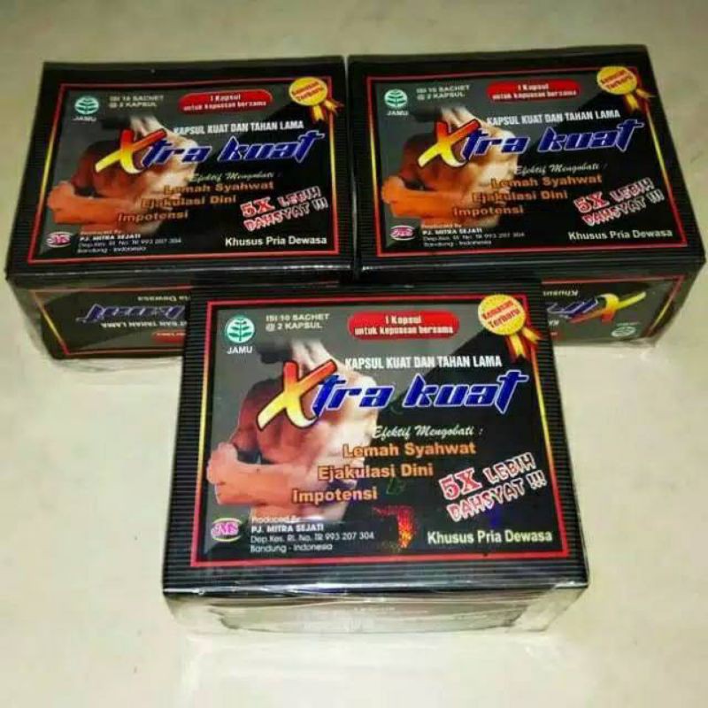 Jual Xtra kuat kapsul ORIGINAL | Shopee Indonesia