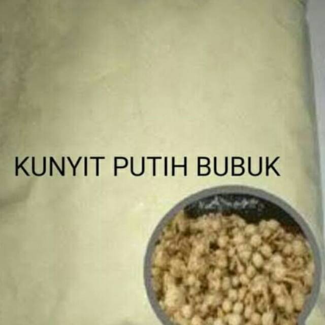 Jual Kunyit Putih serbuk atau bubuk kunyit putih atau serbuk kunir ...