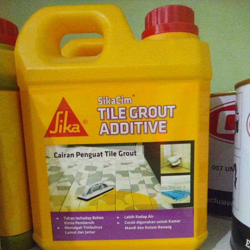 Jual SikaCim Tile Grout Additive 900ml | Shopee Indonesia