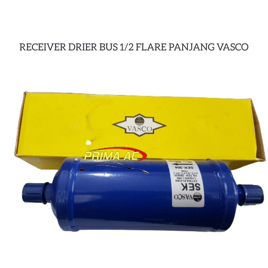 Jual RECEIVER DRIER BUS 1/2 FLARE PANJANG VASCO | Shopee Indonesia