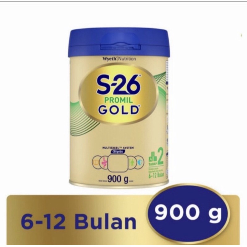 Jual S26 Promil Gold Tahap 2 (6 - 12 bulan) 900 gram | Shopee Indonesia