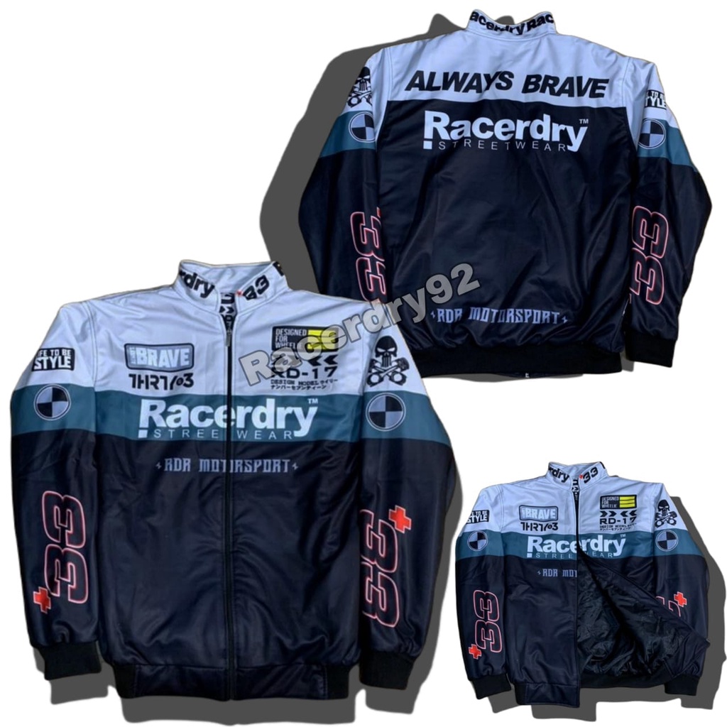 Jual Nascar Jacket Racing Jaket Varsity Pria Wanita Original Racerdry Jaket Motor | Shopee Indonesia