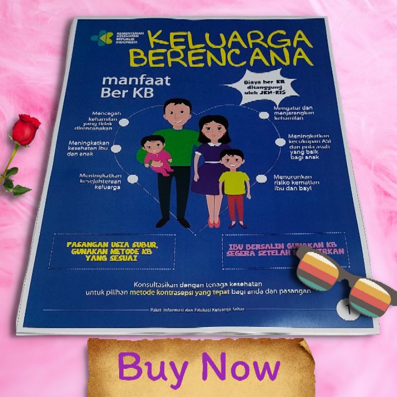 Jual Poster Manfaat Ber KB New 2022 | Shopee Indonesia