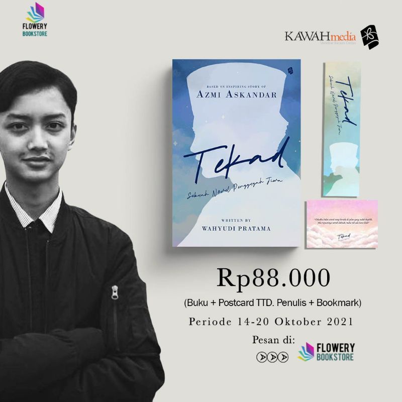 Jual Buku Tekad Bonus Post Card edisi tanda tangan Azmi Askandar ...