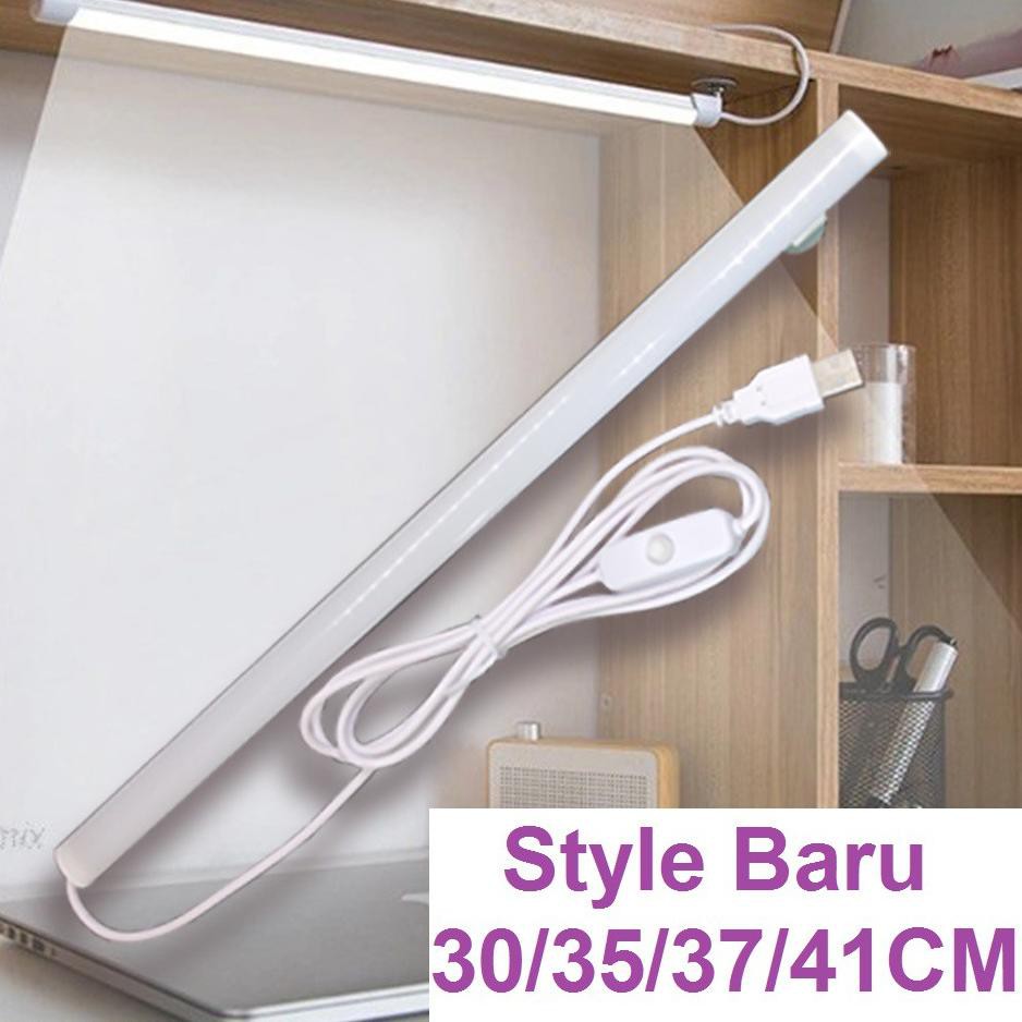 Jual IHY Lampu Neon Panjang Strip Tabung LED USB Belajar Kerja Rumah Dapur Komputer Cahaya ...