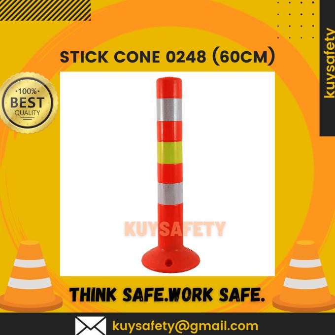 Jual Traffic Equipment 60cm (Stick Cone 0248) | Shopee Indonesia