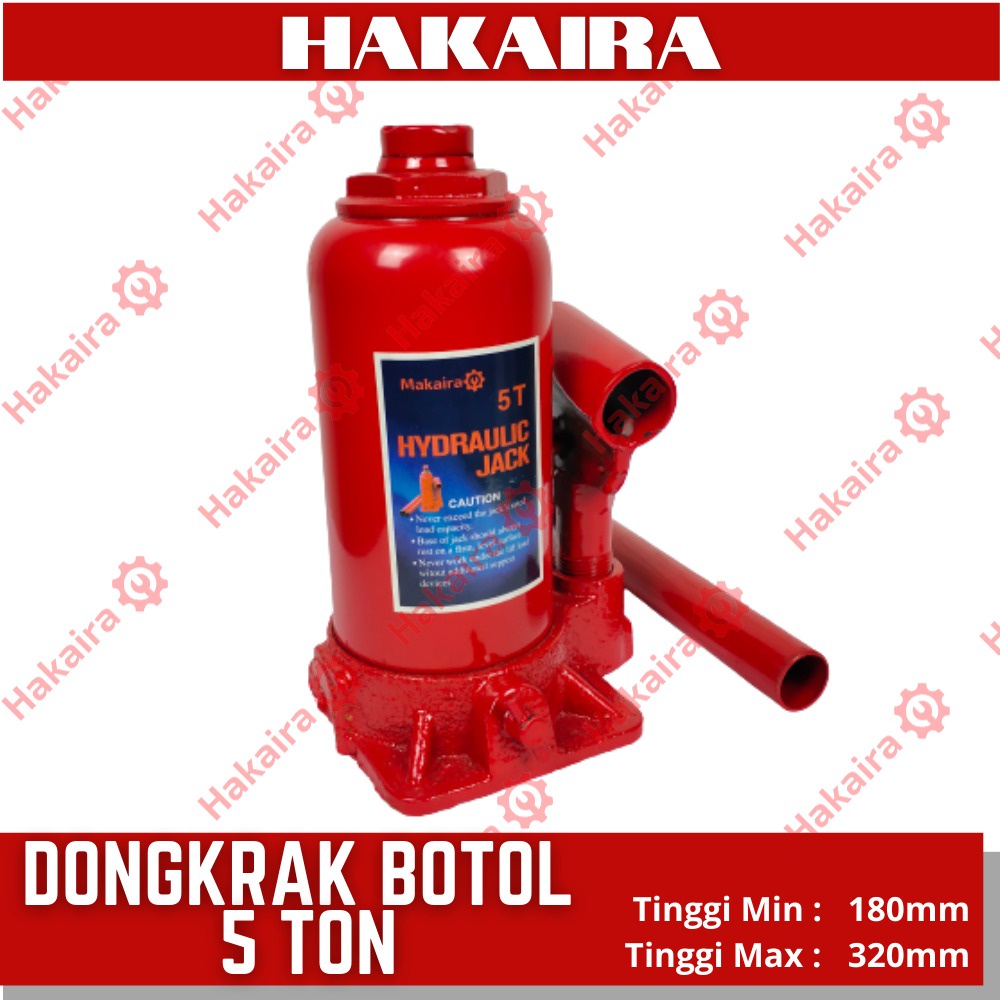 Jual DONGKRAK BOTOL 5 TON HAKAIRA - HYDRAULIC BOTTLE JACK | Shopee Indonesia