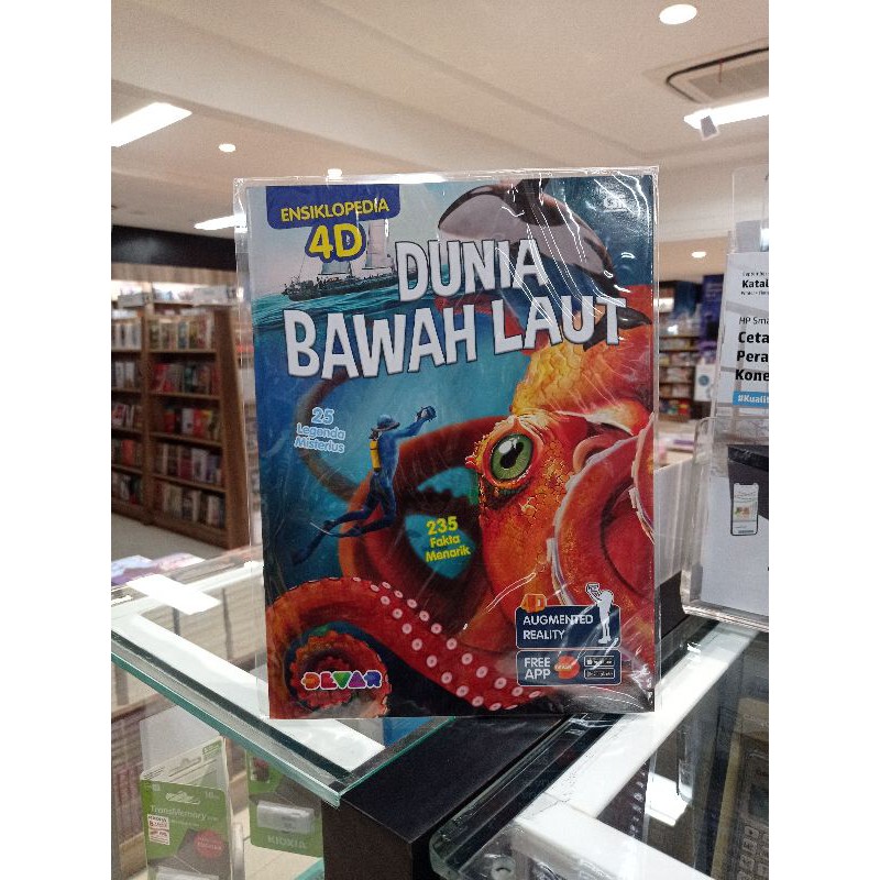 Jual Bukuu ensiklopedia 4D - dunia bawah laut original gramedia ...