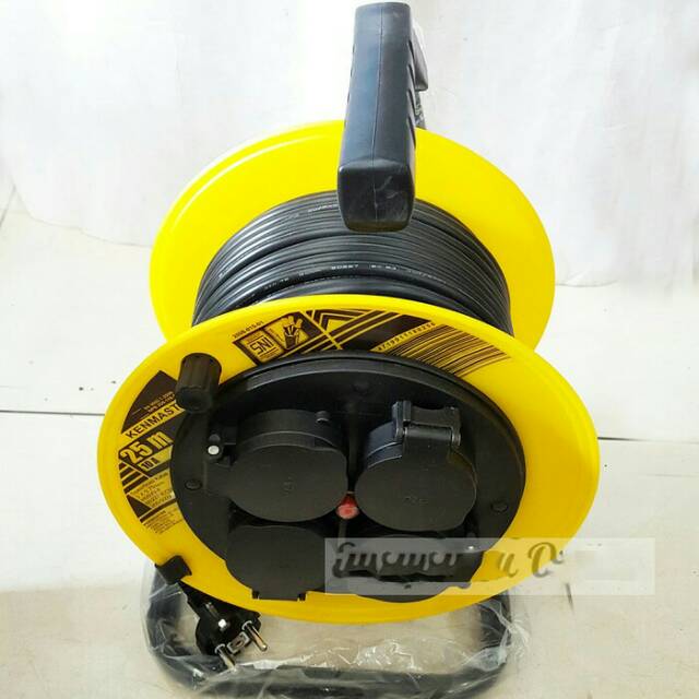 Jual KABEL ROLL 12 dan 25 METER 3x1.00mm kabel roll SNI 4 lubang ...