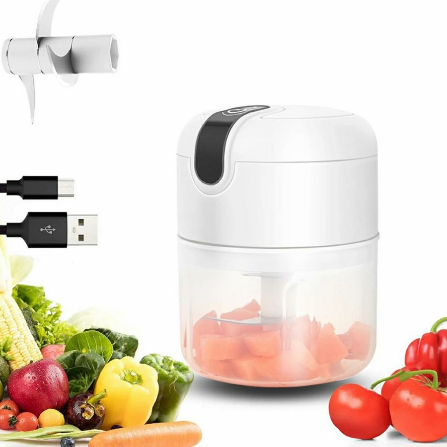 Jual (LWS) USB Mini Chopper/Portable Blender Mini Food Processor ...