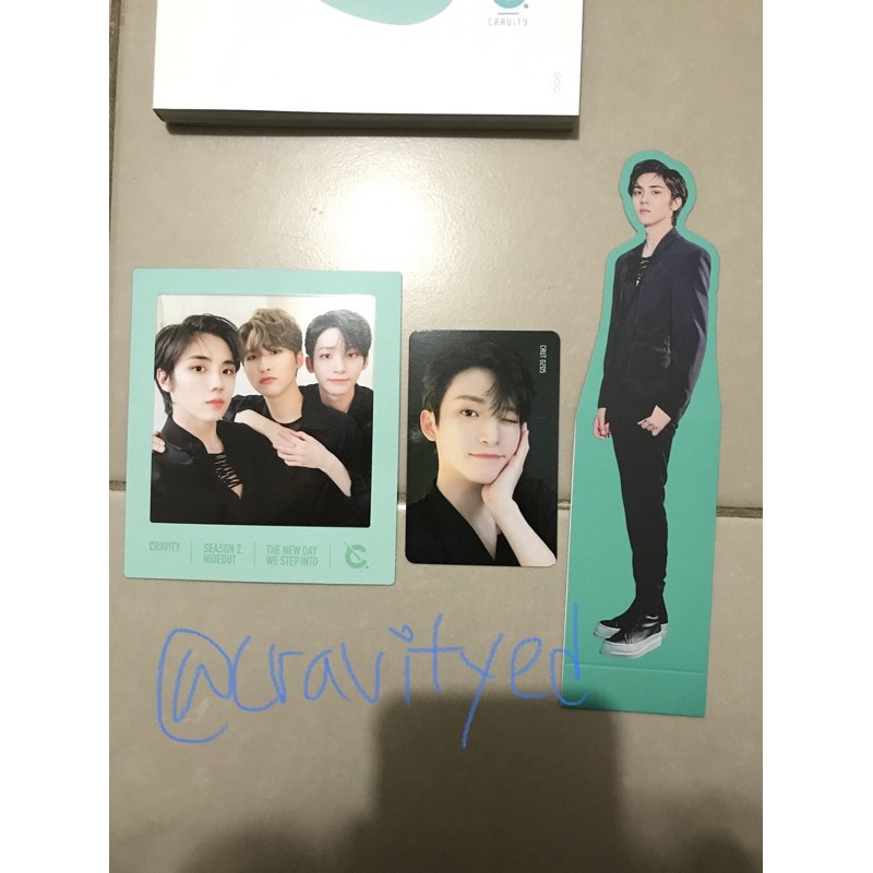 Jual CRAVITY HIDEOUT SEASON 2 PHOTOCARD, STANDEE, POLA UNIT SEONGMIN ...