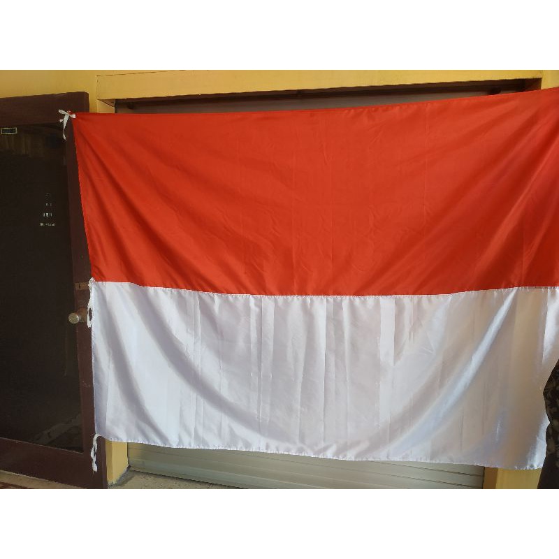 Jual Bendera Merah Putih Ukuran Besar (Jumbo) 195x145CM | Shopee Indonesia