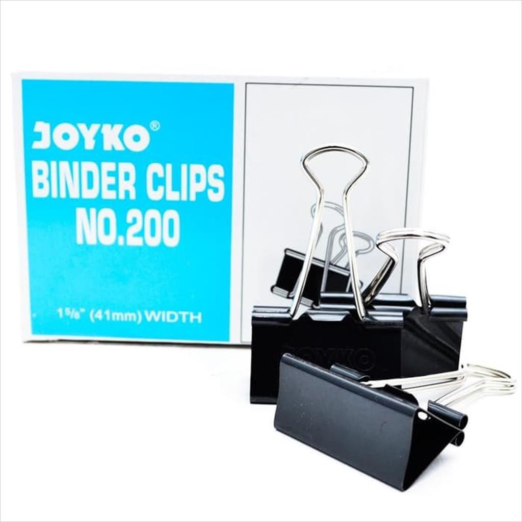 Jual Binder Clips No. 200 Joyko | Shopee Indonesia