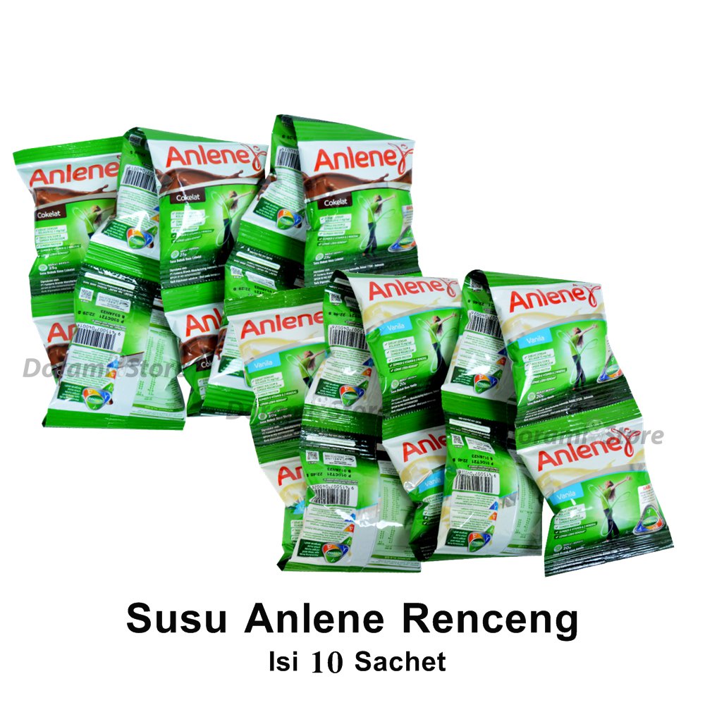 Jual Susu Anlene Renceng isi 10 Sachet / Susu Kebutuhan Nutrisi Tulang ...