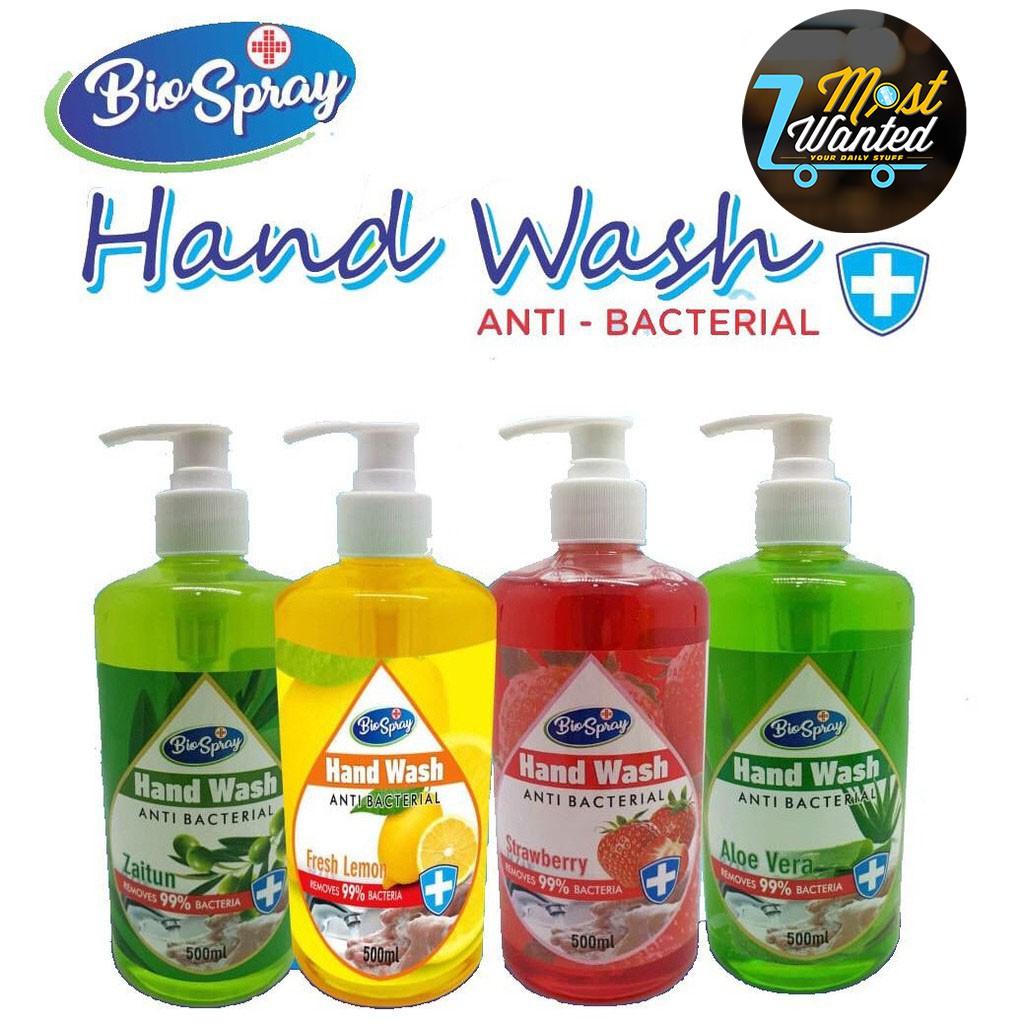 Jual Bio Spray Biospray Handwash Sabun Cuci Tangan 500 Ml | Shopee ...