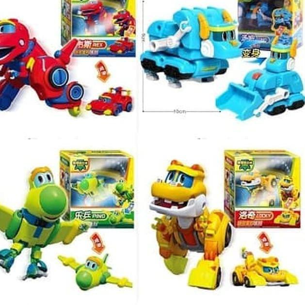 Jual TERBAIK MAINAN GOGO DINO ROBOT GO GO DINO LUCU GOGODINO KUALITAS ...