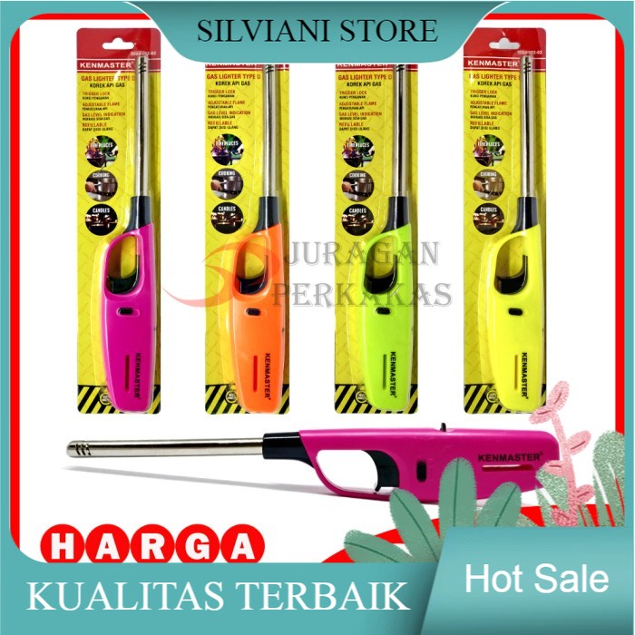 Jual KENMASTER GAS LIGHTER D PEMATIK KOREK API GAS ALAT PEMANTIK KOMPOR ...