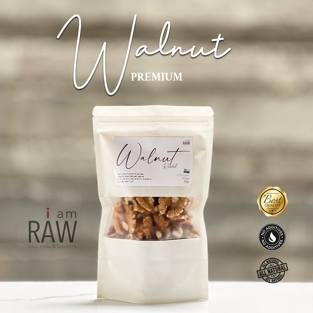 Jual IAM RAW KACANG WALNUT PANGGANG 100gr | WALNUT ROASTED | WALNUT ...