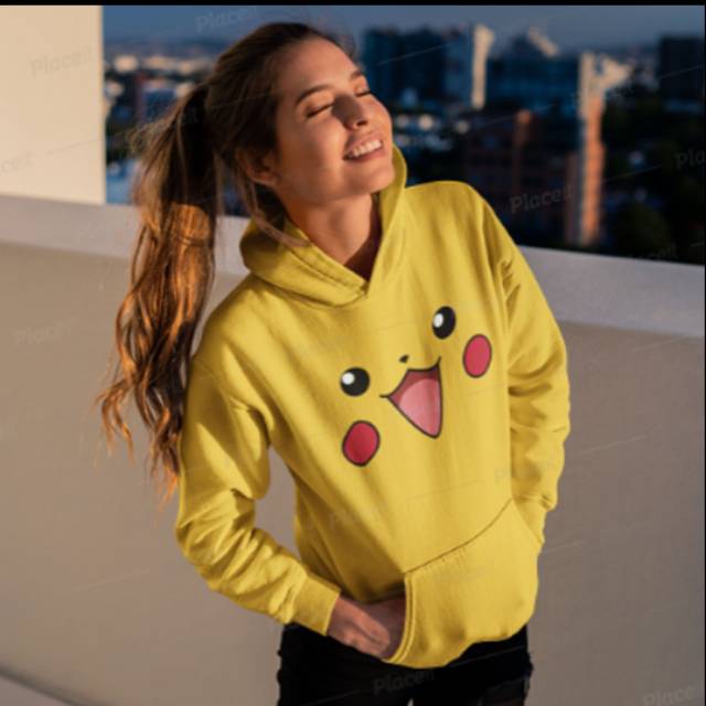 Jual JAKET JUMPER POKEMON PIKACHU | Shopee Indonesia