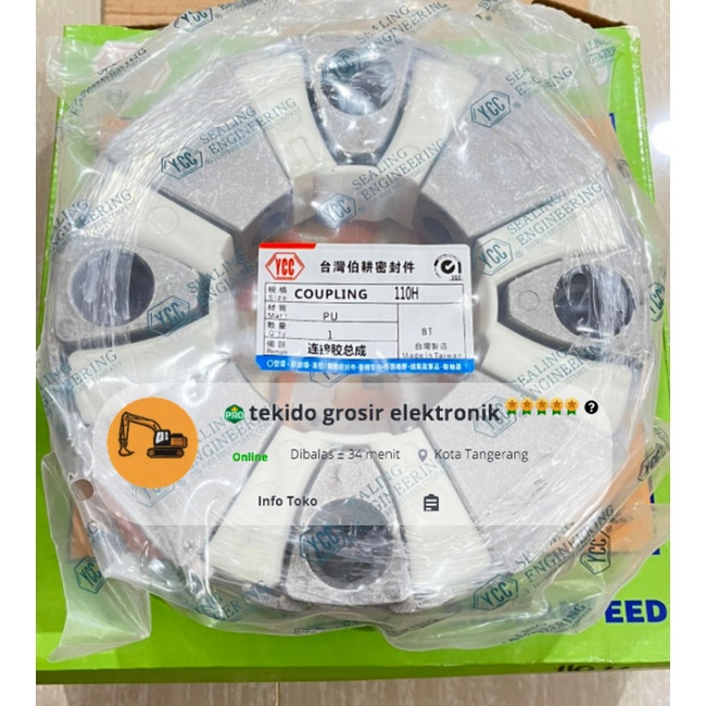 Jual Coupling 110H - Excavator Hydraulic Fleksibel Coupling | Shopee ...