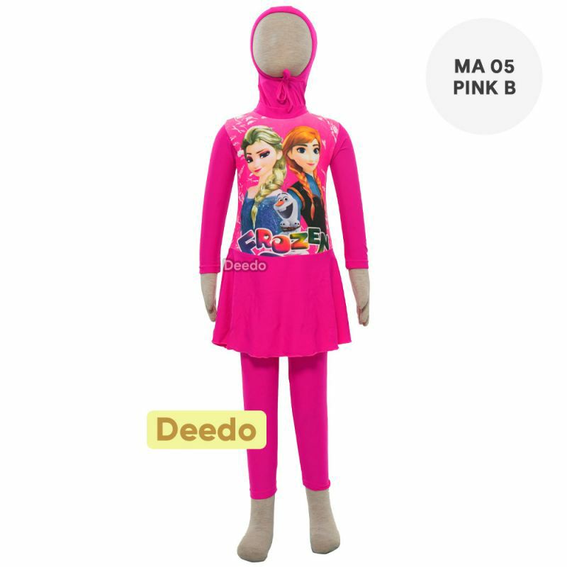 Jual Baju Renang Anak Muslim Muslimah Little Pony Hello Kitty Usia 2-6 ...