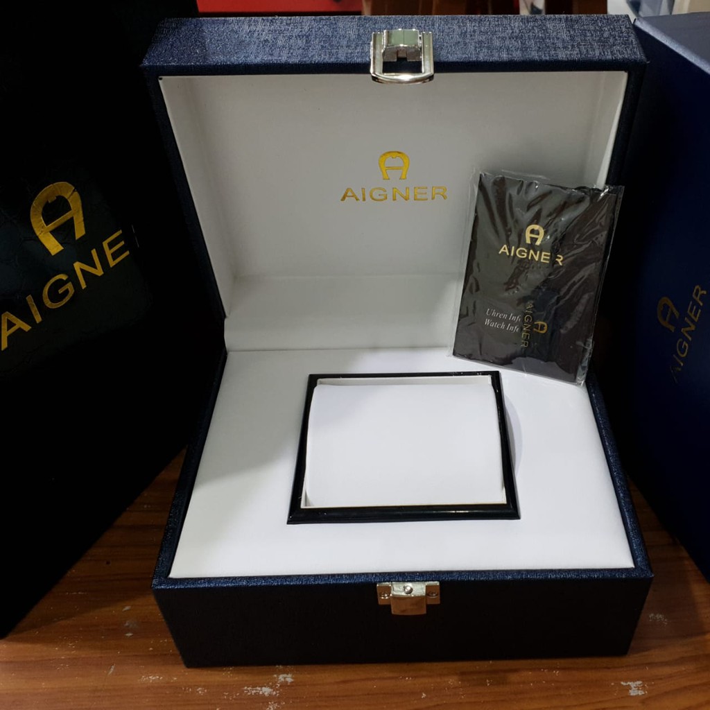 Jual KOTAK BOX AIGNER ORIGINAL | Shopee Indonesia