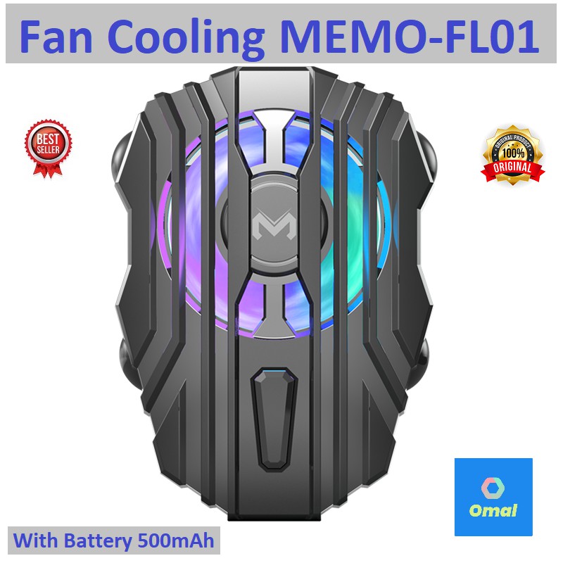 Jual Memo FL-01 Fun Cooler Fan Cooling Radiator HP Pendingin FL01 ...