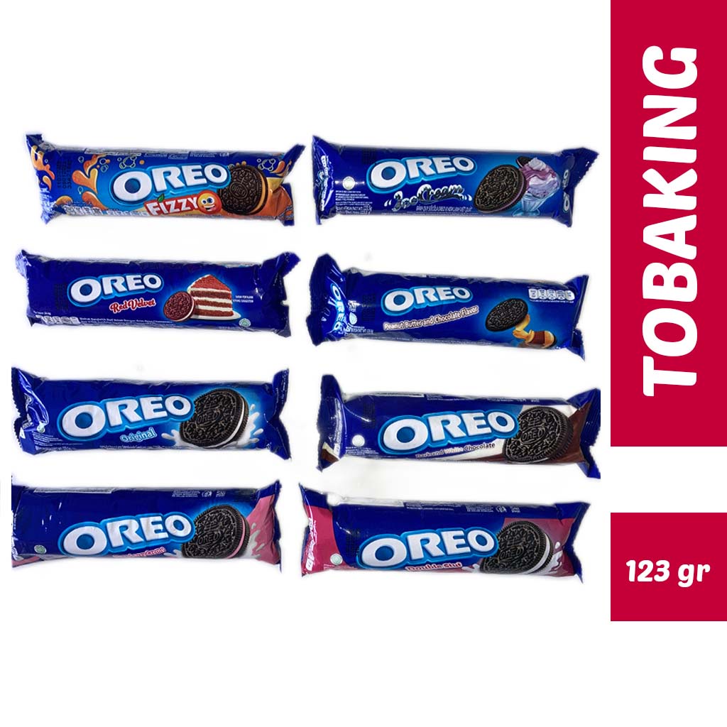 Jual Biskuit Oreo Sandwich Roll Cream Wafer 123gr Original Strawberry ...
