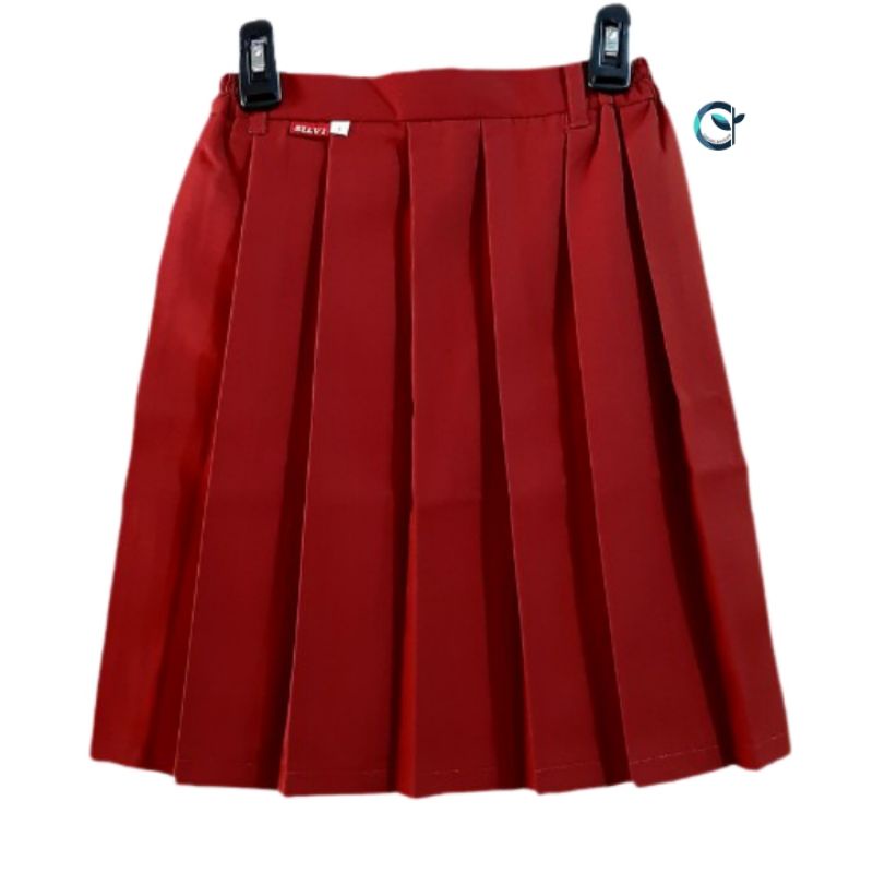 Jual Seragam SD Rok Pendek Rempel Merah - Seragam Sekolah - Rok Rempel - Rok SD | Shopee Indonesia