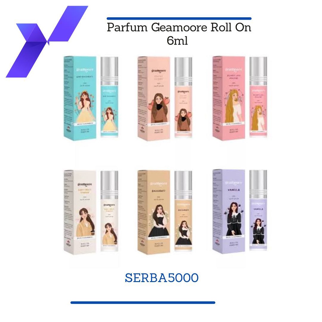 Jual SERBA5000 - GEAMOORE Inspired Parfume - Parfum Geamore 6ml ...